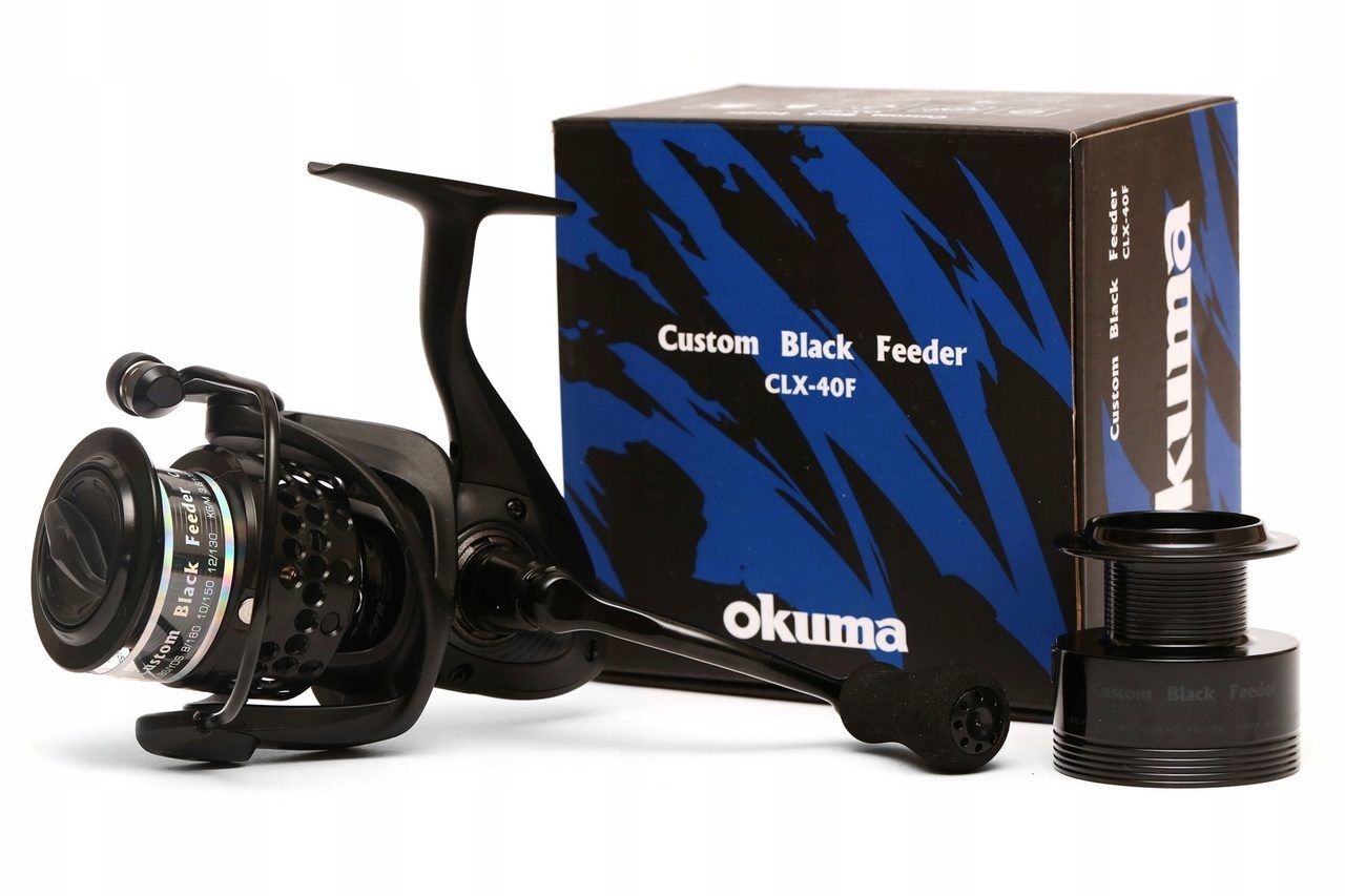 ::OKUMA:: Котушка Okuma Custom Black Feeder CLX-40F 7+1BB