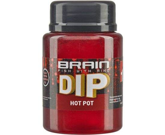 ::BRAIN:: Діп для бойлов Brain F1 Hot Pot (спеції) 100ml